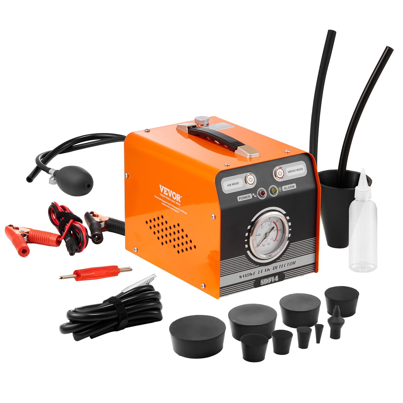 Détecteur fuite de carburant,VEVOR 8L/min,Machine à fumée EVAP pour ...
