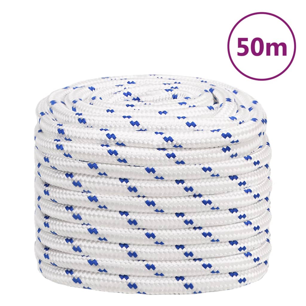 Corde de bateau Blanc 20 mm 50 m Polypropylène | Leroy Merlin