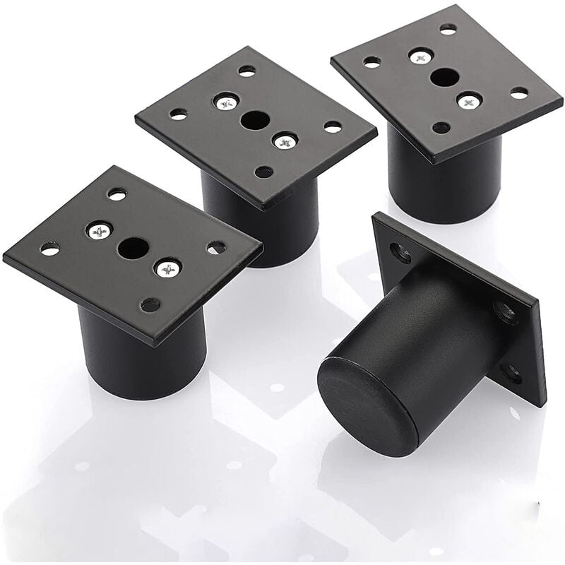 4 unidades de patas ajustables para muebles Patas para elevar la cama ...