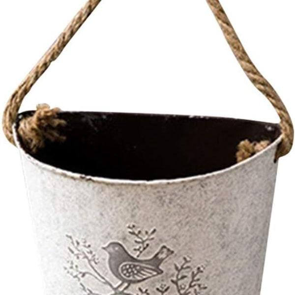 Pot de fleur suspendu en métal pour mur intérieur | Leroy Merlin