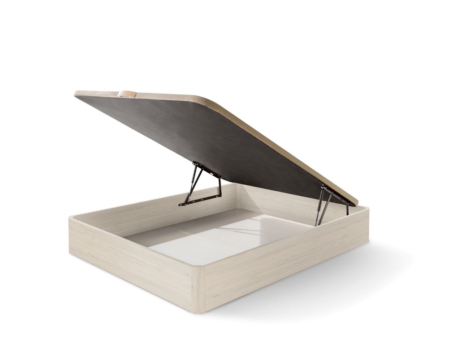 Canapé pliant en bois Diana 150 x 200 cm grande capacité avec ...