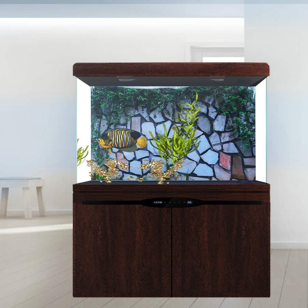 Póster de fondo con pintura decorativa de pared de piedra, adhesivo de ...