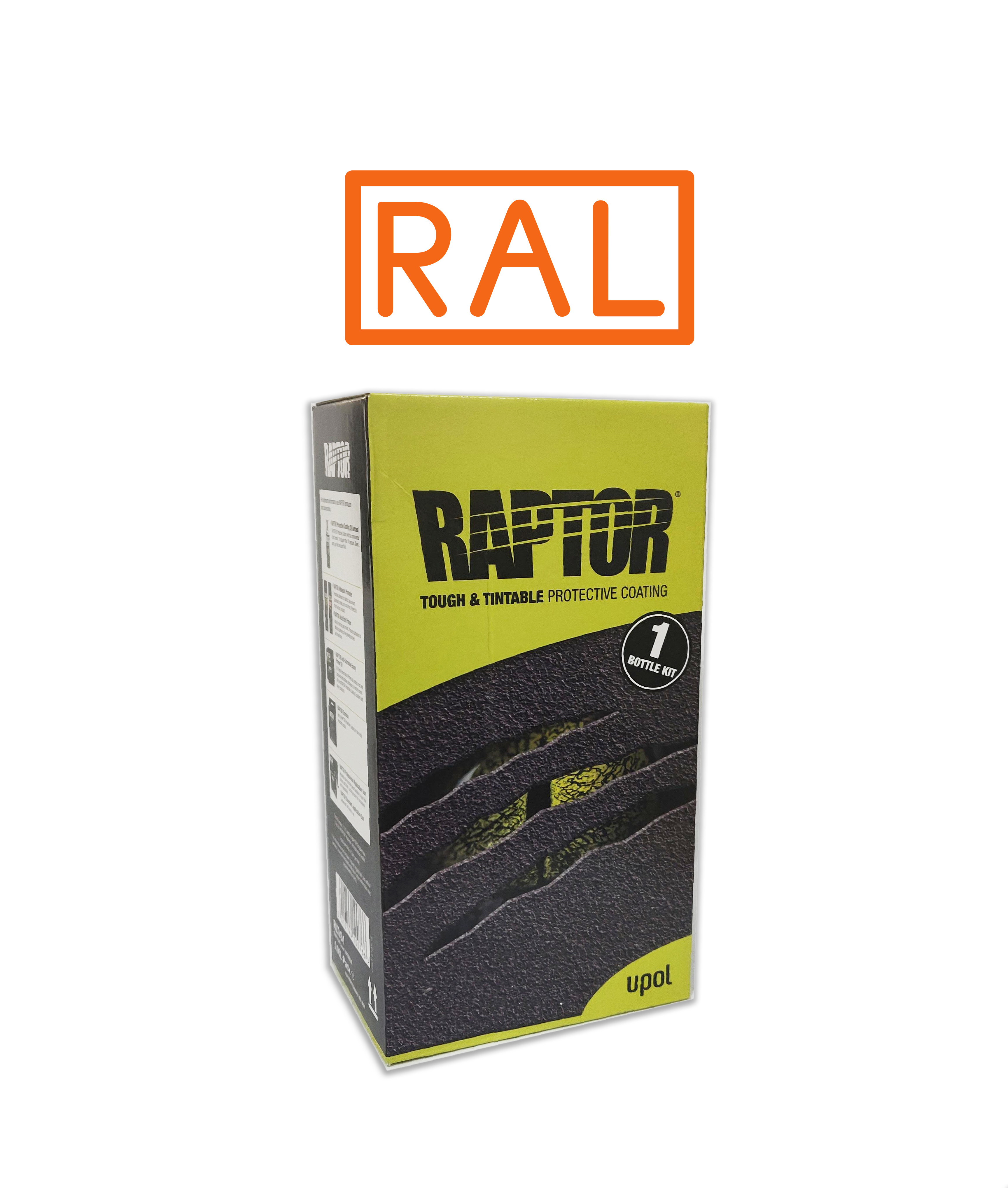 Pintura Raptor 2K Kit Ral 3028 Rojo Puro 1 Lt | Leroy Merlin