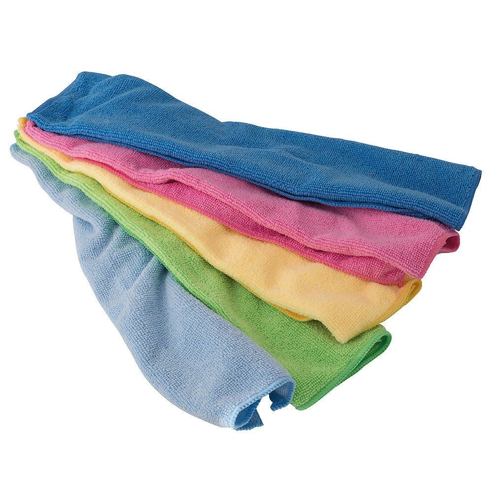 Tissu Microfibre 30x40 cm. (Pack 5 Unités) | Leroy Merlin