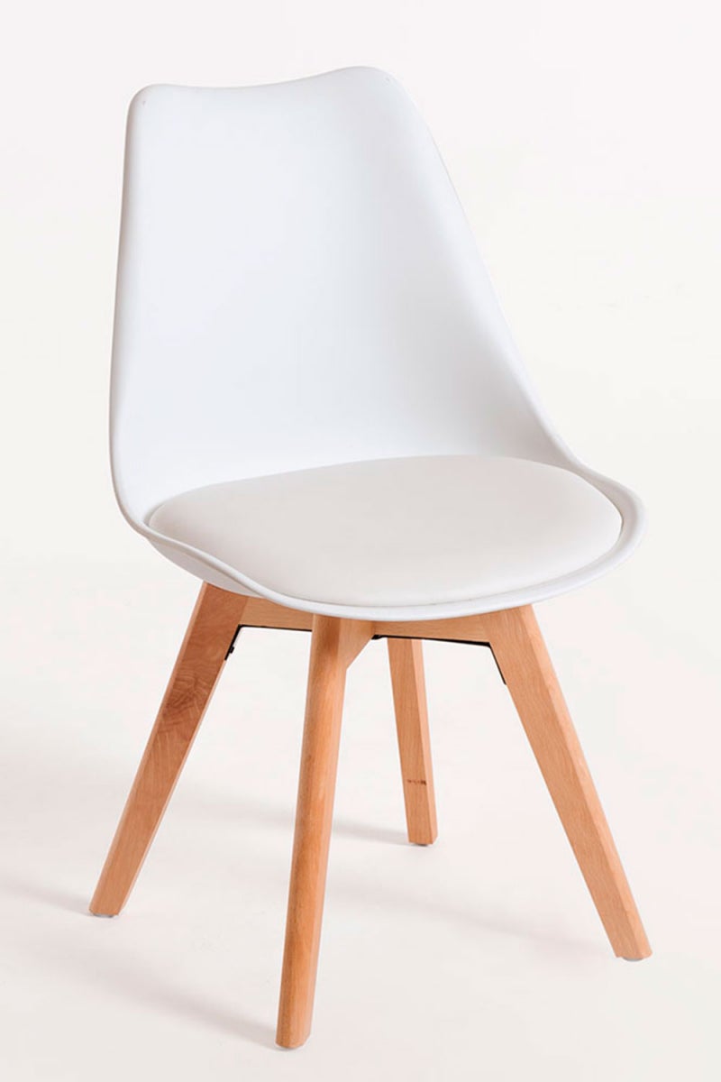 Pack 4 Sillas Synk Basic - Blanco | Leroy Merlin