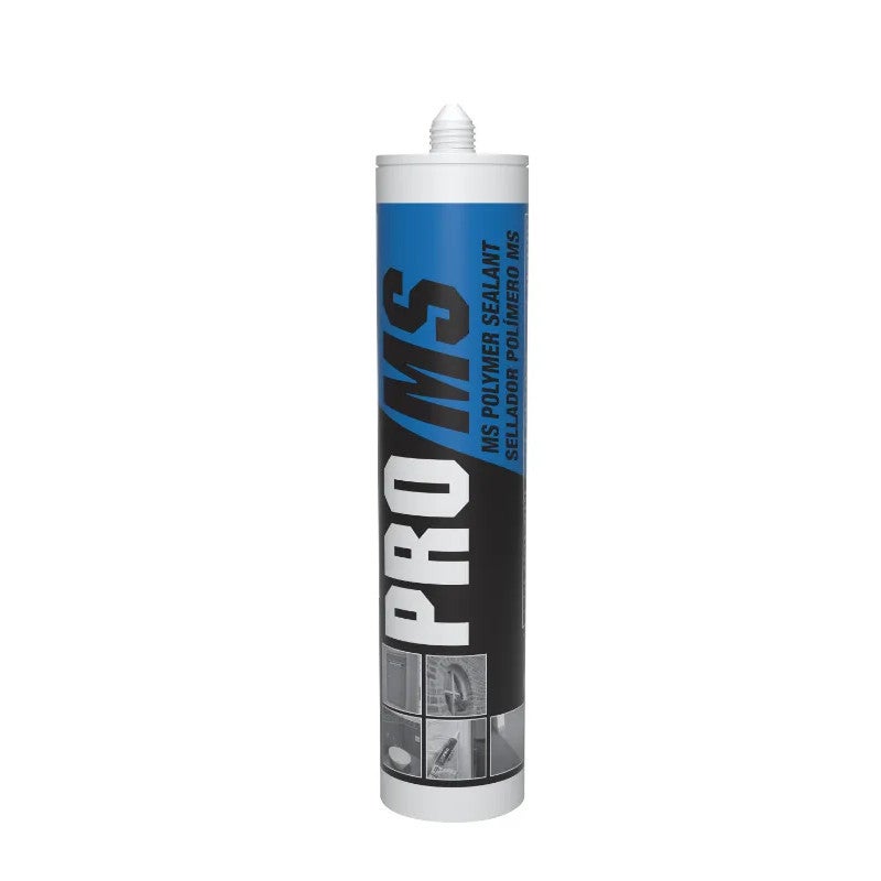 Mastic colle multi-usages PRO MS polymère transparent crystal, 290 ml ...