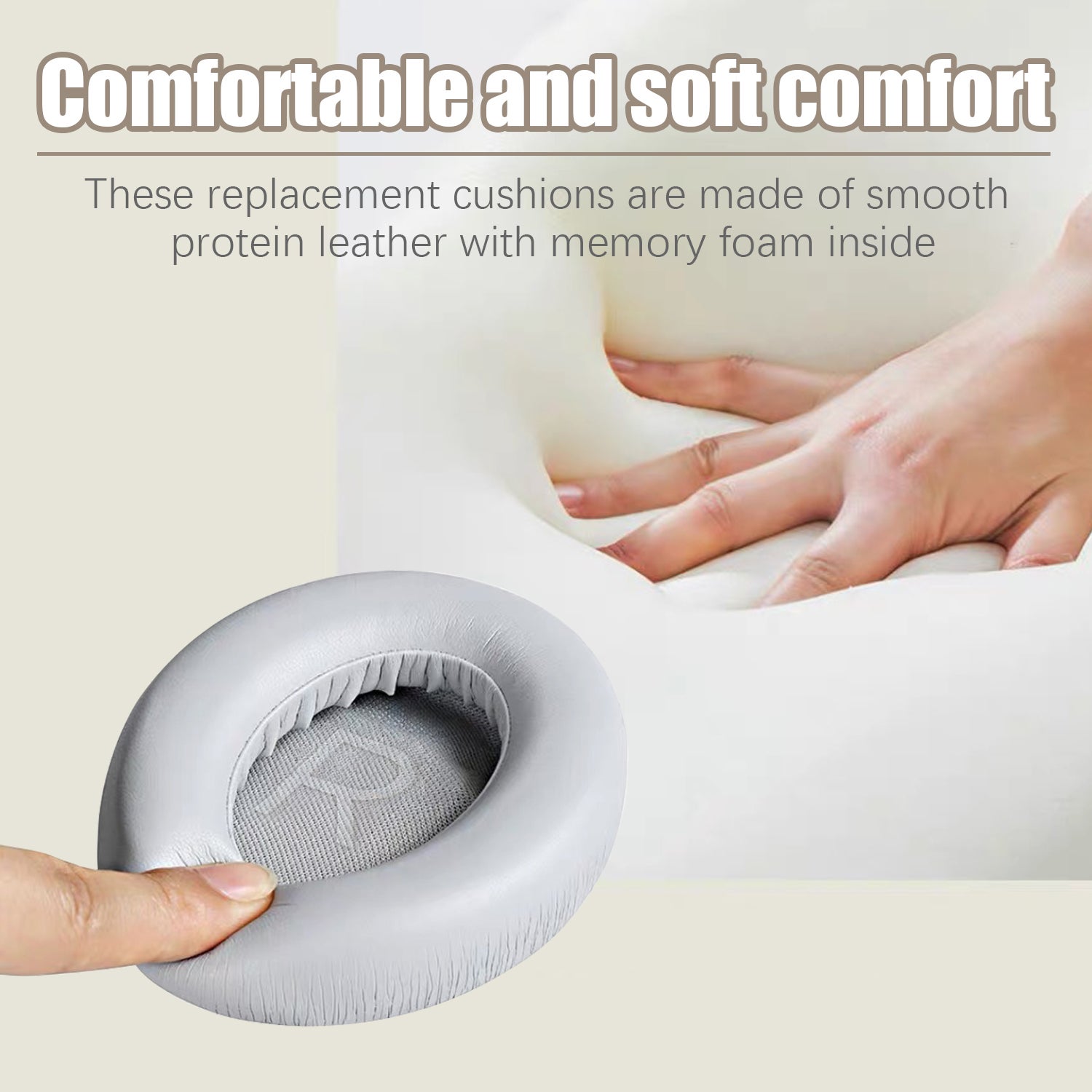 Almohadillas para auriculares Bose 700 / NC700 Grey | Leroy Merlin