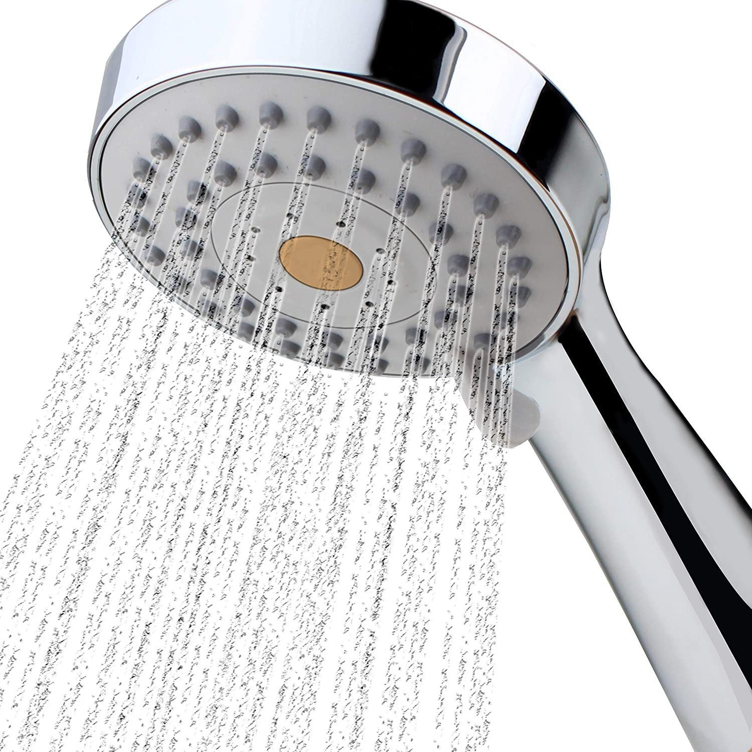 Ducha, ducha de mano circular, selector de tres funciones con mando ...