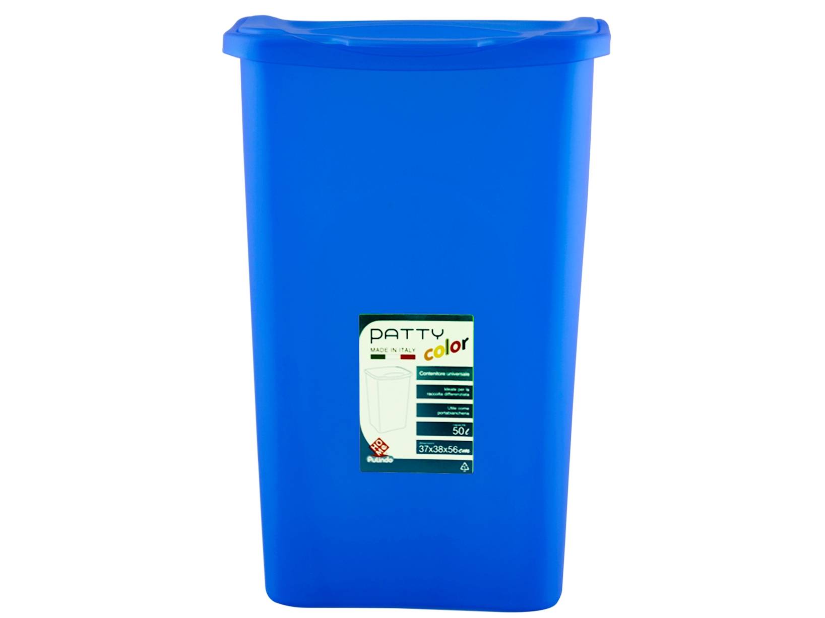 Inicio Patty azul translúcido Litros 50 Almacenamiento | Leroy Merlin