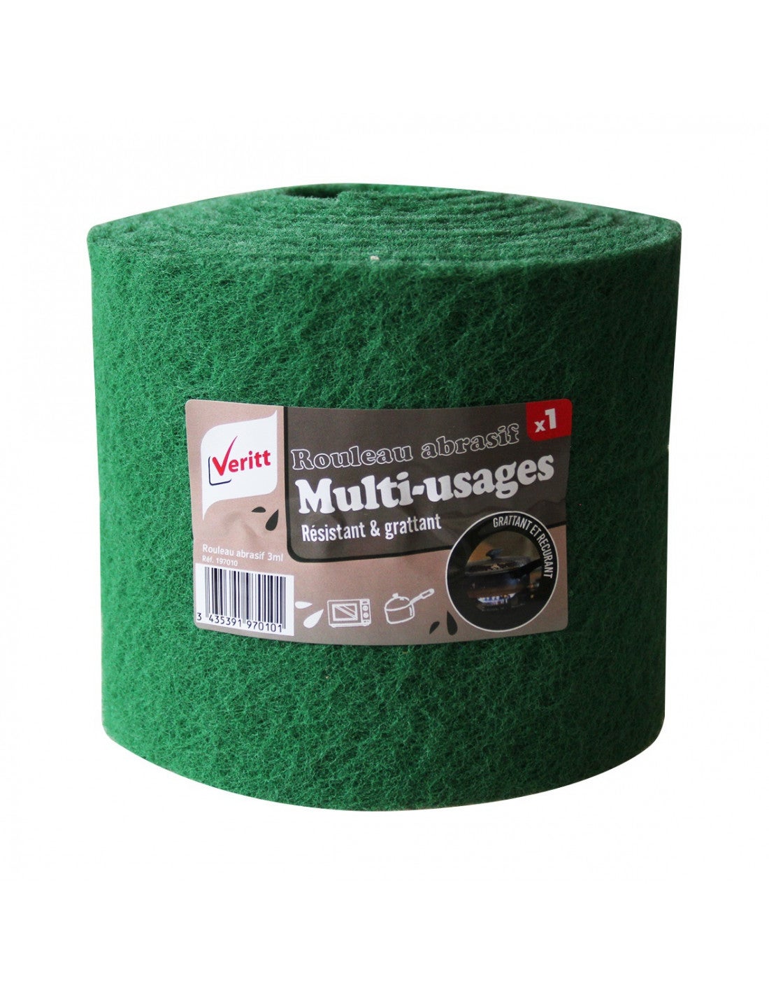 ROULEAU ABRASIF VERT 3M VERITT | Leroy Merlin