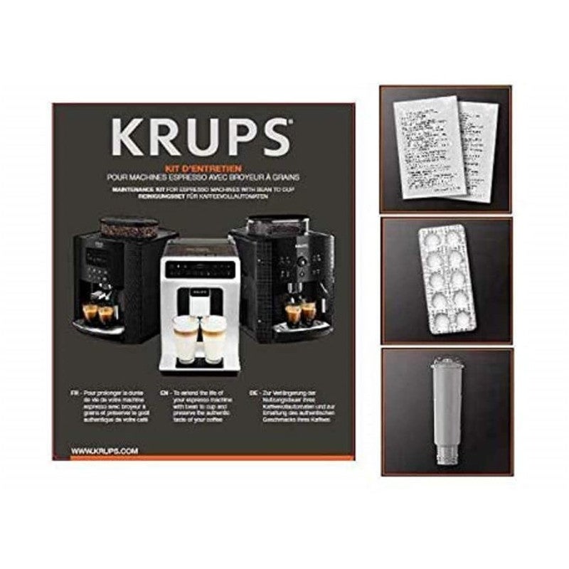 Kit d'Entretien Détartrant pour Expresso Broyeur Krups | Leroy Merlin