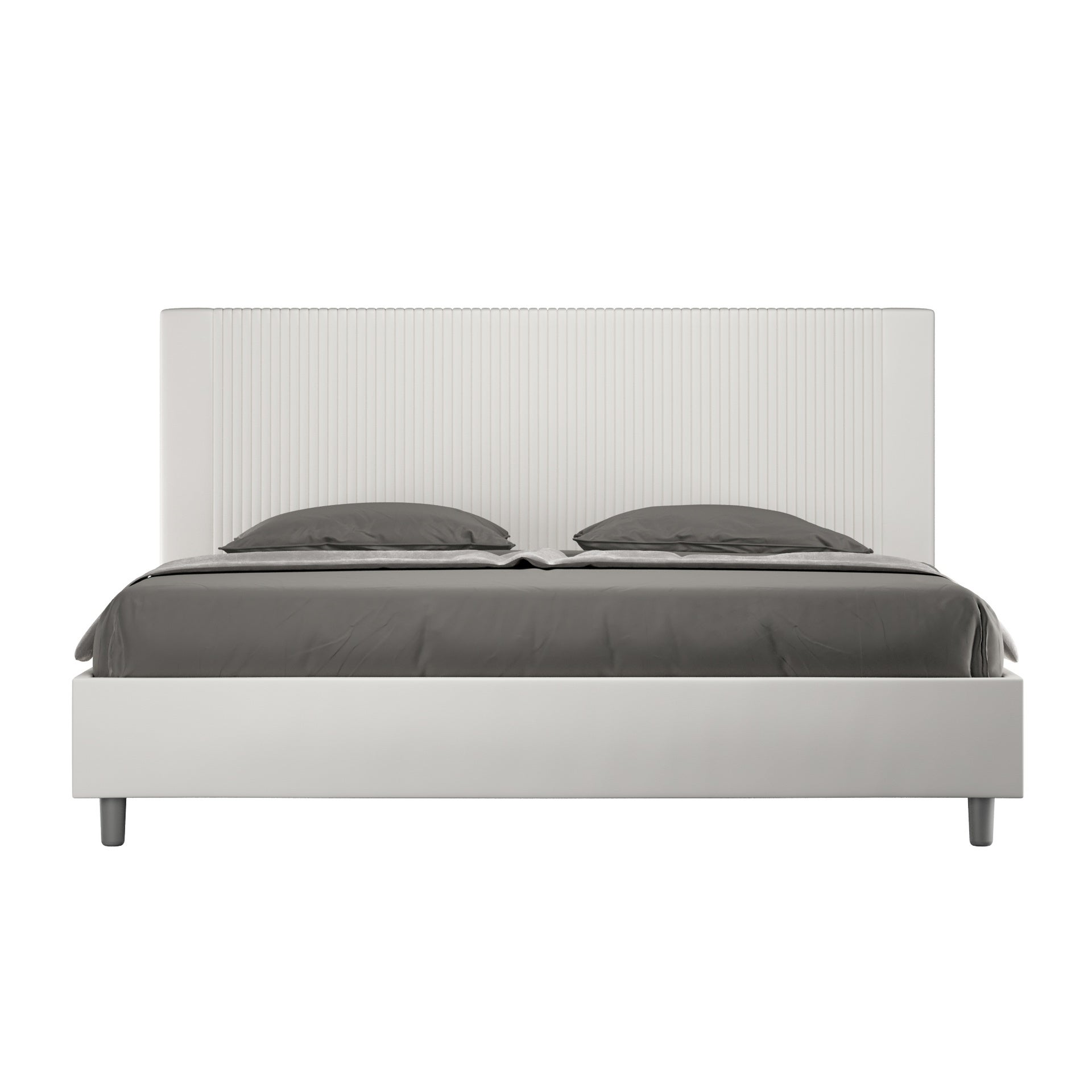 Cama Goya L.190 D.200 malla y contenedor blanco | Leroy Merlin