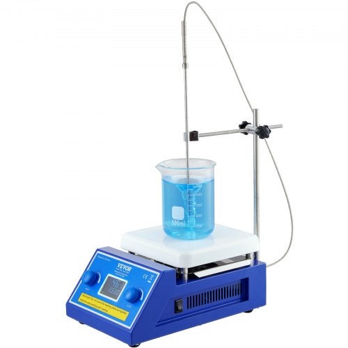 Placa calefactora con agitador magnético, 300°C, 5000ml, 500W | Leroy ...