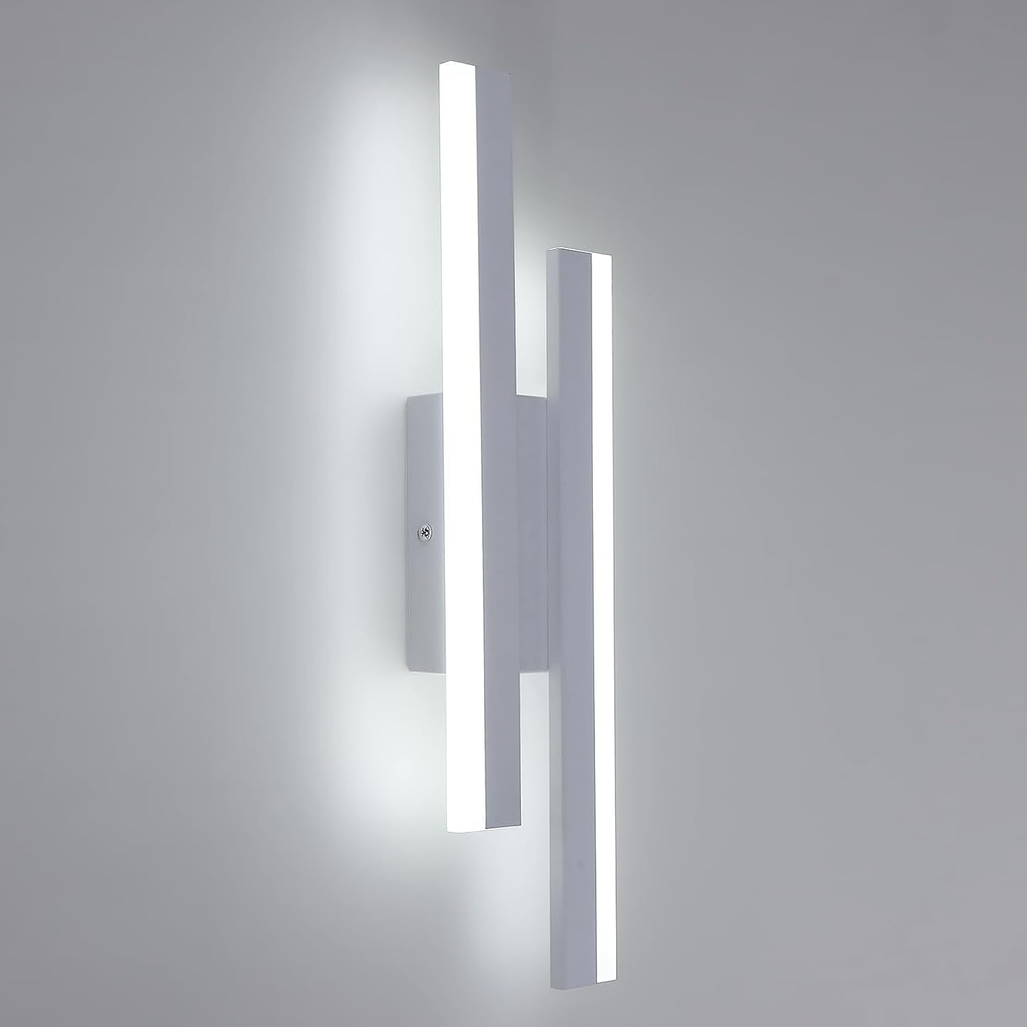 GOECO Applique Murale Interieure LED, 16W Lampe Murale Moderne, Longue ...