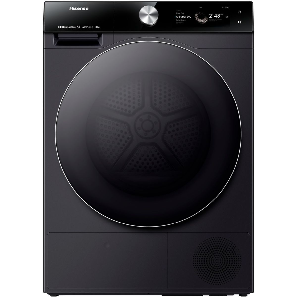 Sèche linge pompe à chaleur HISENSE DH7S107BB | Leroy Merlin