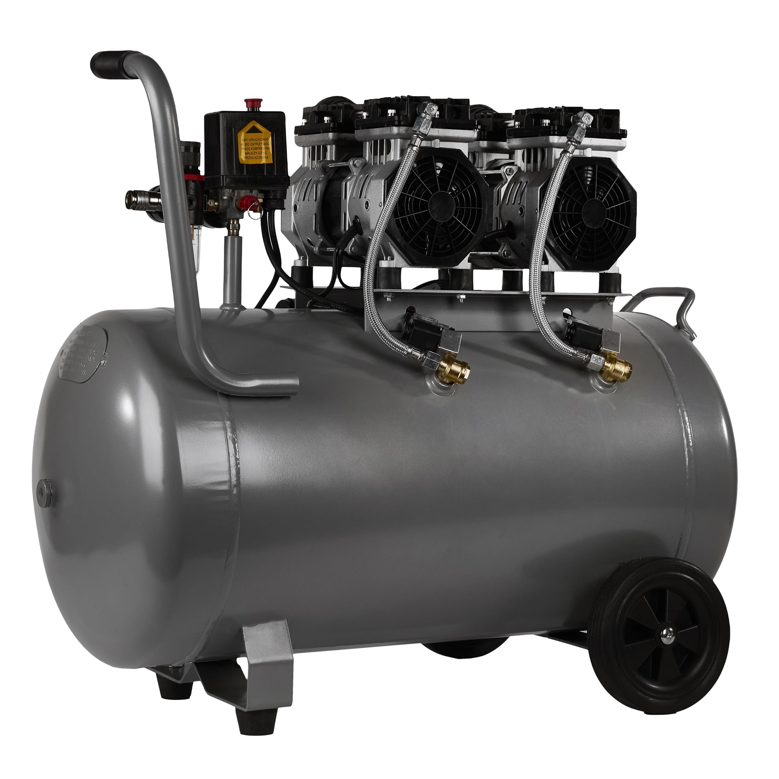 Compresseur Sans Huile 100l / 2 X 1500w | Leroy Merlin