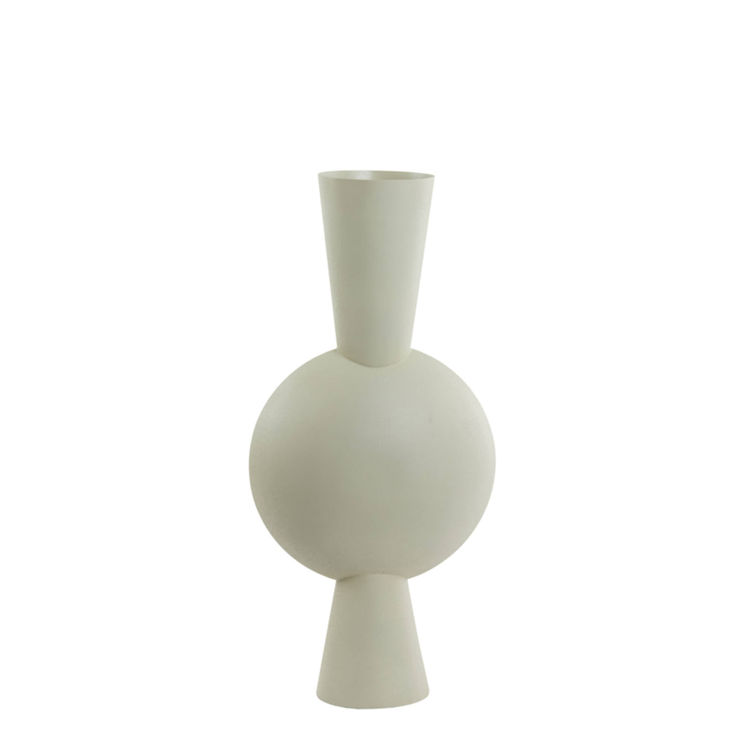 Light & living vase - gris - métal - 5819425 | Leroy Merlin