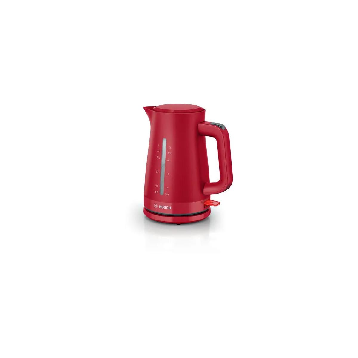 Bosch TWK3M124 Bollitore Elettrico 1,7 L 2400 W Rosso | Leroy Merlin