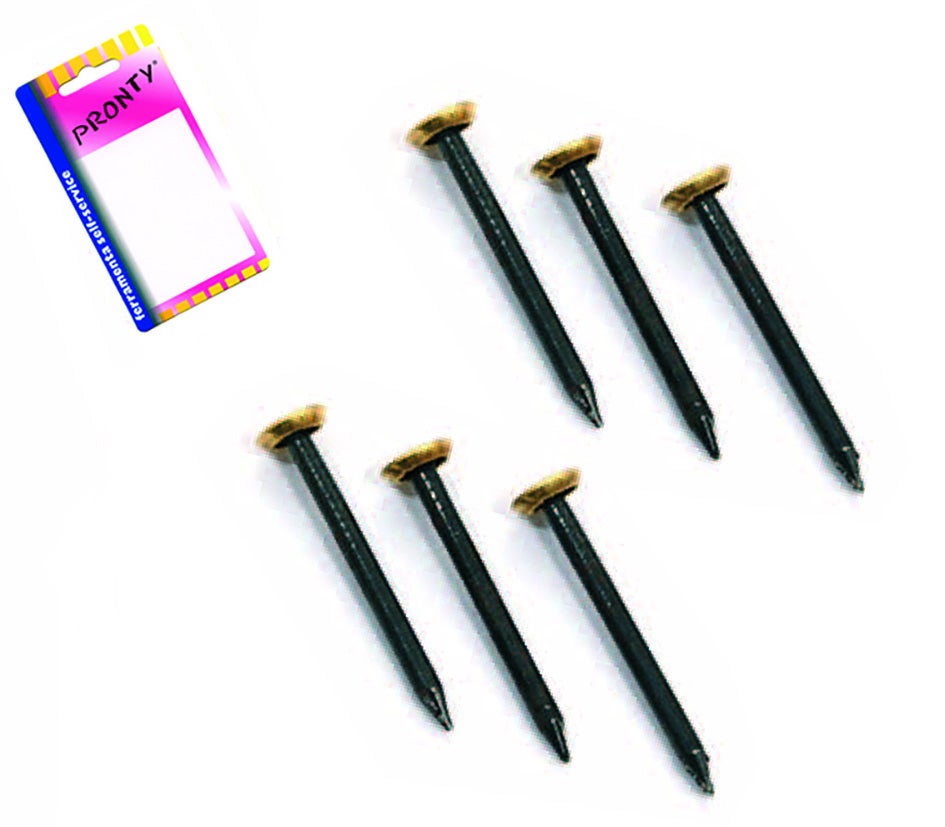 CLAVO CABEZA LATON LISTO ACERO MM 20 CF=PCS 15 | Leroy Merlin