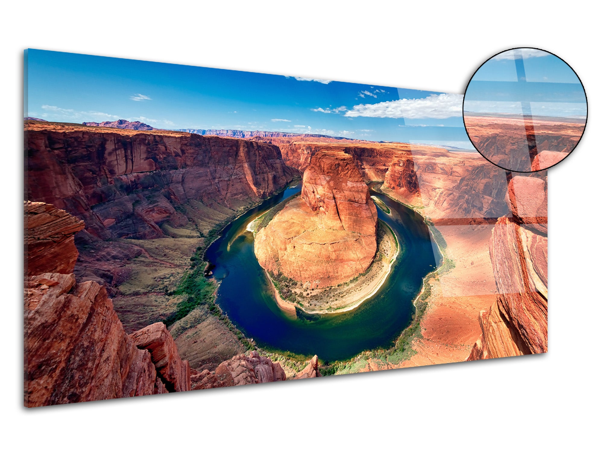 Tableau plexiglas panorama sur Horseshoe Bend | Leroy Merlin