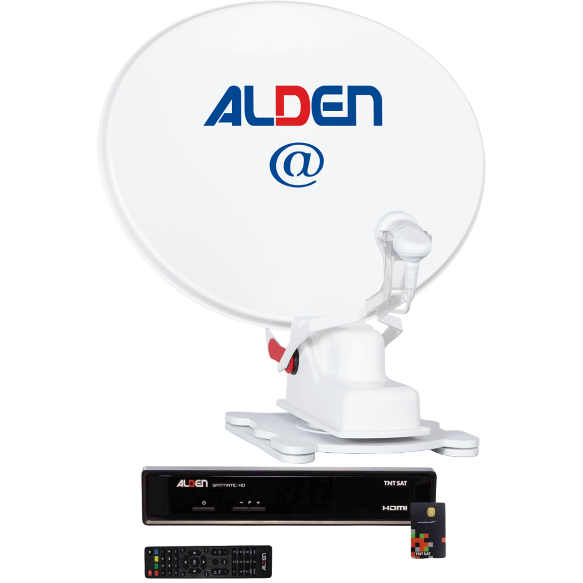 Pack ALDEN Onelight Parabole Automatique 65cm + Récepteur satellite ...
