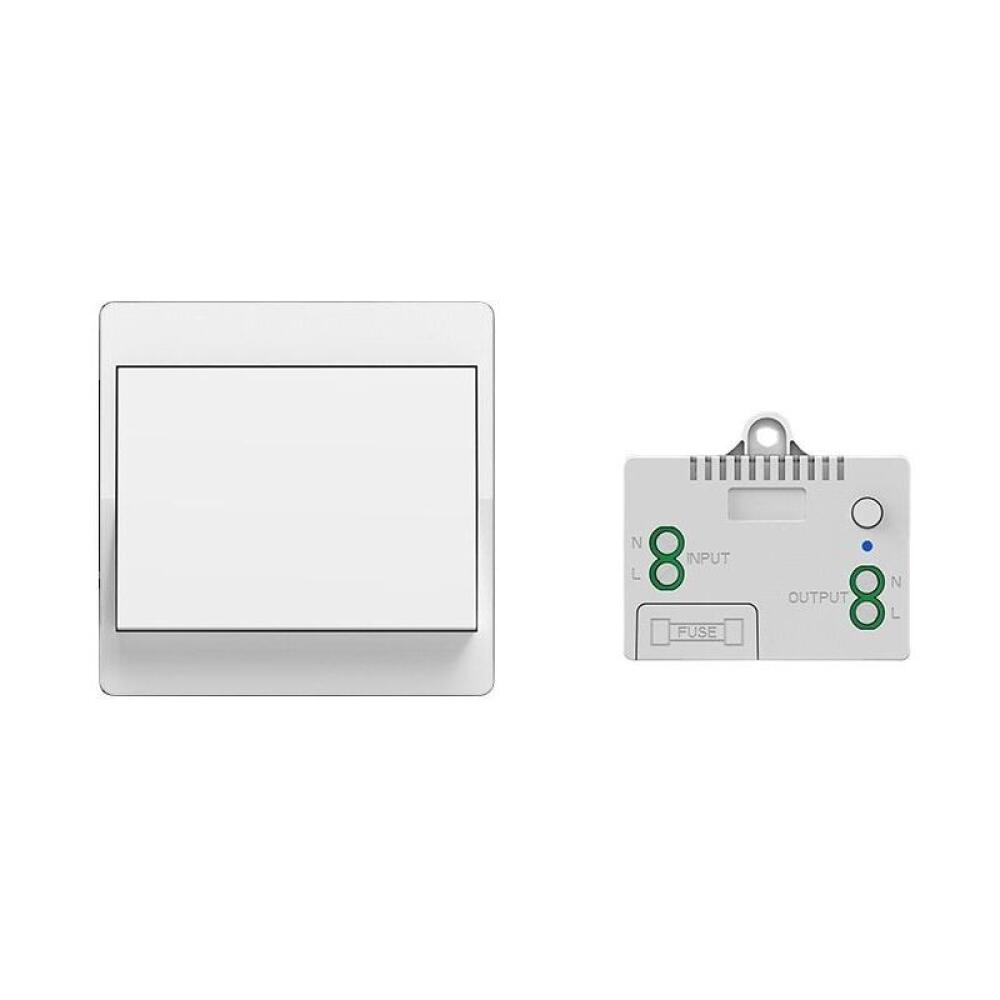 Interruptor inalámbrico autoalimentado sin batería para controlar luces ...