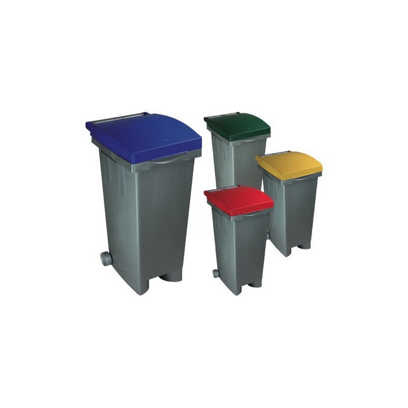 Poubelle carrée verte 80 L – ICS Tata – Gestion respectueux de l ...