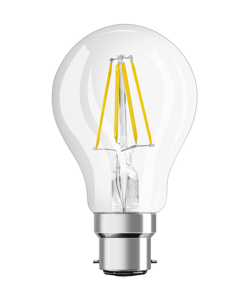 Ledvance Classic Performance LED Bulb B22d Poire Filament Claire 4W ...