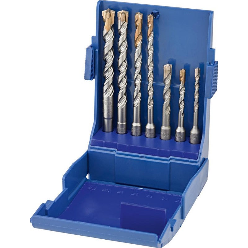 Foret SDS-plus 4 taillants 7 pcs. | Leroy Merlin