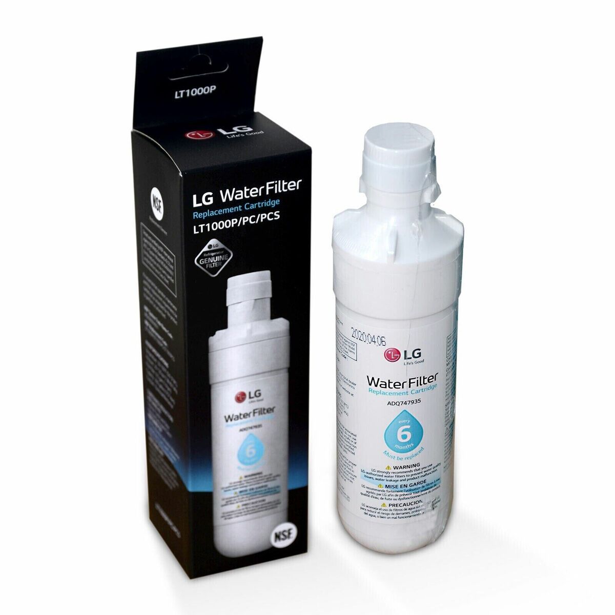 LG - FILTRO DE AGUA PARA FRIGORÍFICO AMERICANO - AGF80300704 | Leroy Merlin