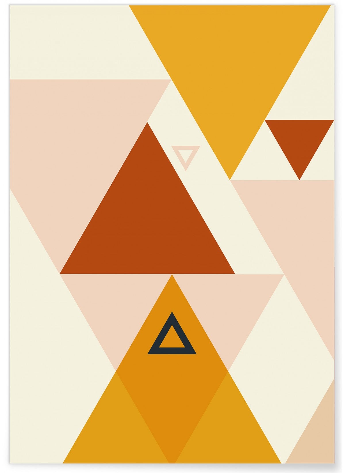 Affiche Abstract Composition 4 - Format A3 - | Leroy Merlin