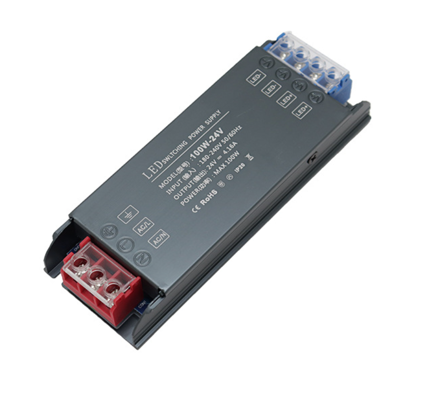 Transformateur 220V 24V LED Driver 100W Ultra Mince Transfo 4,16A ...