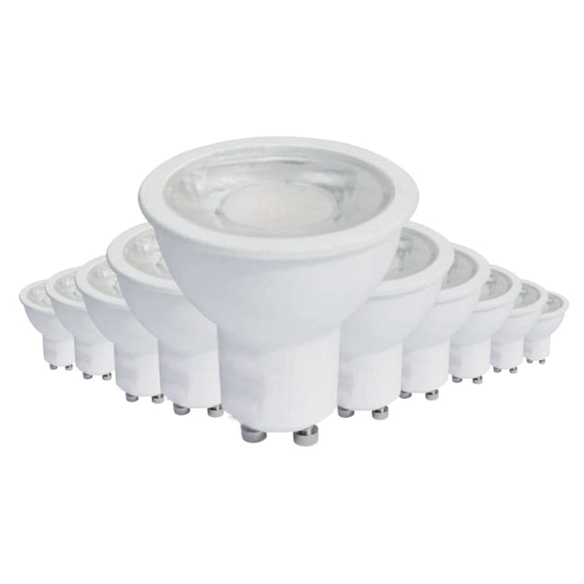 Ampoule LED GU10 8W 220V PAR16 COB - Pack de 10 / Blanc Neutre 4000K ... Ampoule LED GU10 8W 220V PAR16 COB - Pack de 10 / Blanc Neutre 4000K ...
