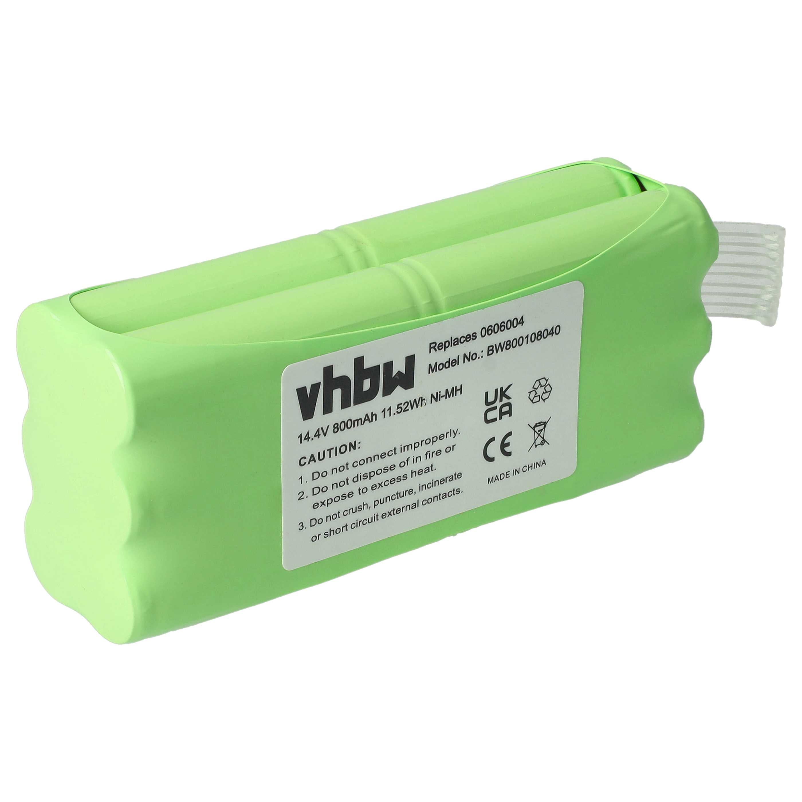 Vhbw Batterie compatible avec Dirt Devil M613 aspirateur (800mAh, 14,4V ...