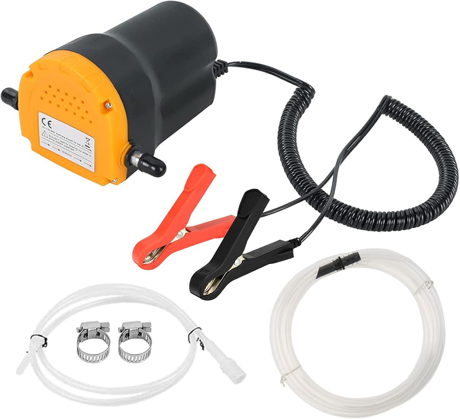 Pompe extraction huile 12V 80W – Pompe transfert carburant diesel ...