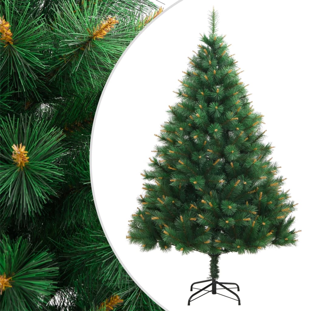 Sapin de No?l artificiel à charnières avec support 180 cm | Leroy Merlin
