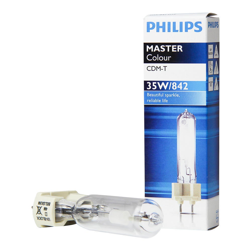 PHILIPS 21126215 | Lámpara Masterc CDM-T 35W/842 G12 | Leroy Merlin