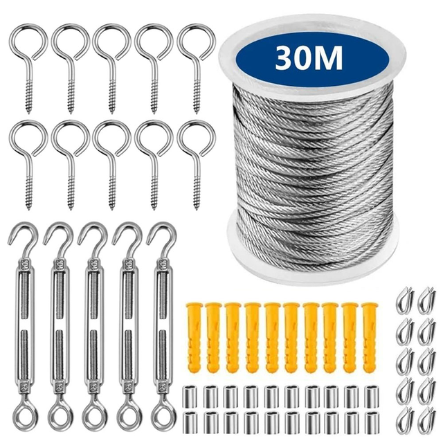 Fixation pour cable acier au meilleur prix | Leroy Merlin