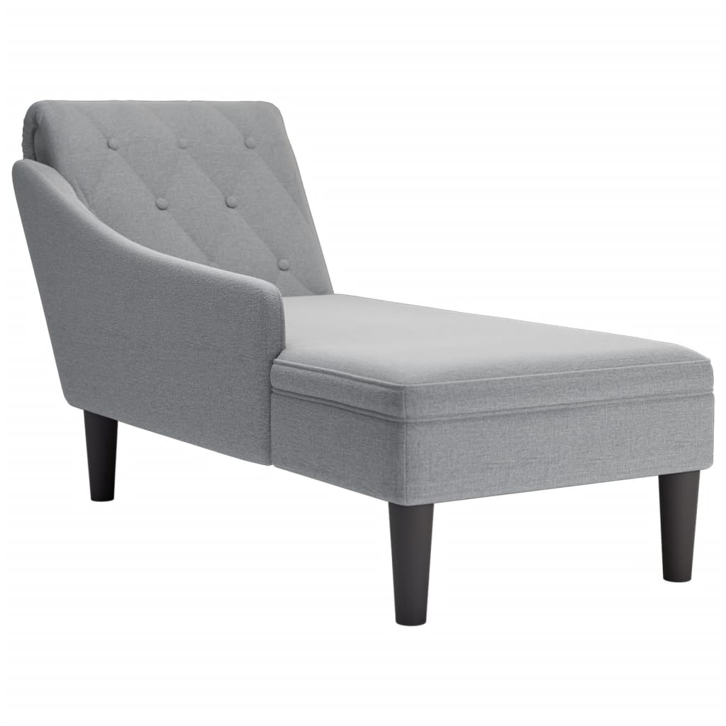 Fauteuil de Salon | Chaise | Fauteuil long avec coussin et accoudoir ...