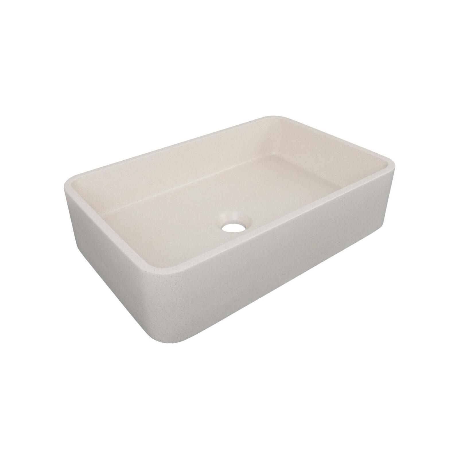 Lavabo de encimera rectangular 50x32,5cm SANDY | Leroy Merlin