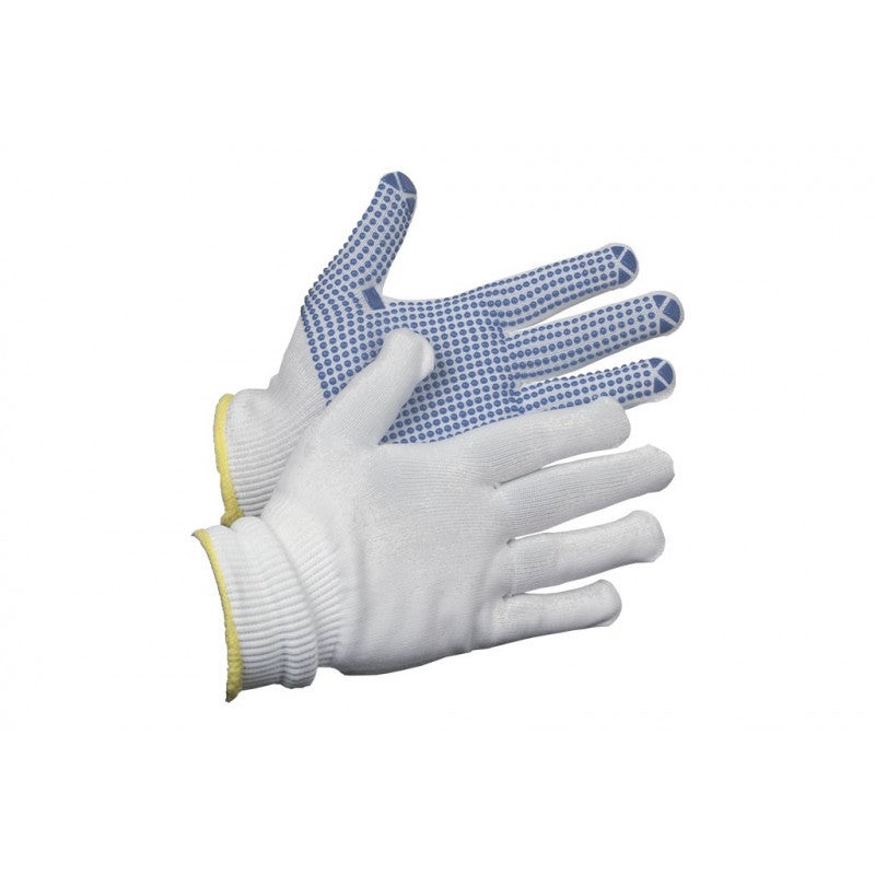 Guantes 100 % de Nylon Con puntos de PVC, Agarre extra Pack de 12 uds ...