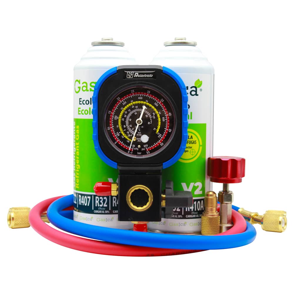 Pack de 2 gaz réfrigérants Gasica V2 substitut aux gaz R22, R407, R410A ...