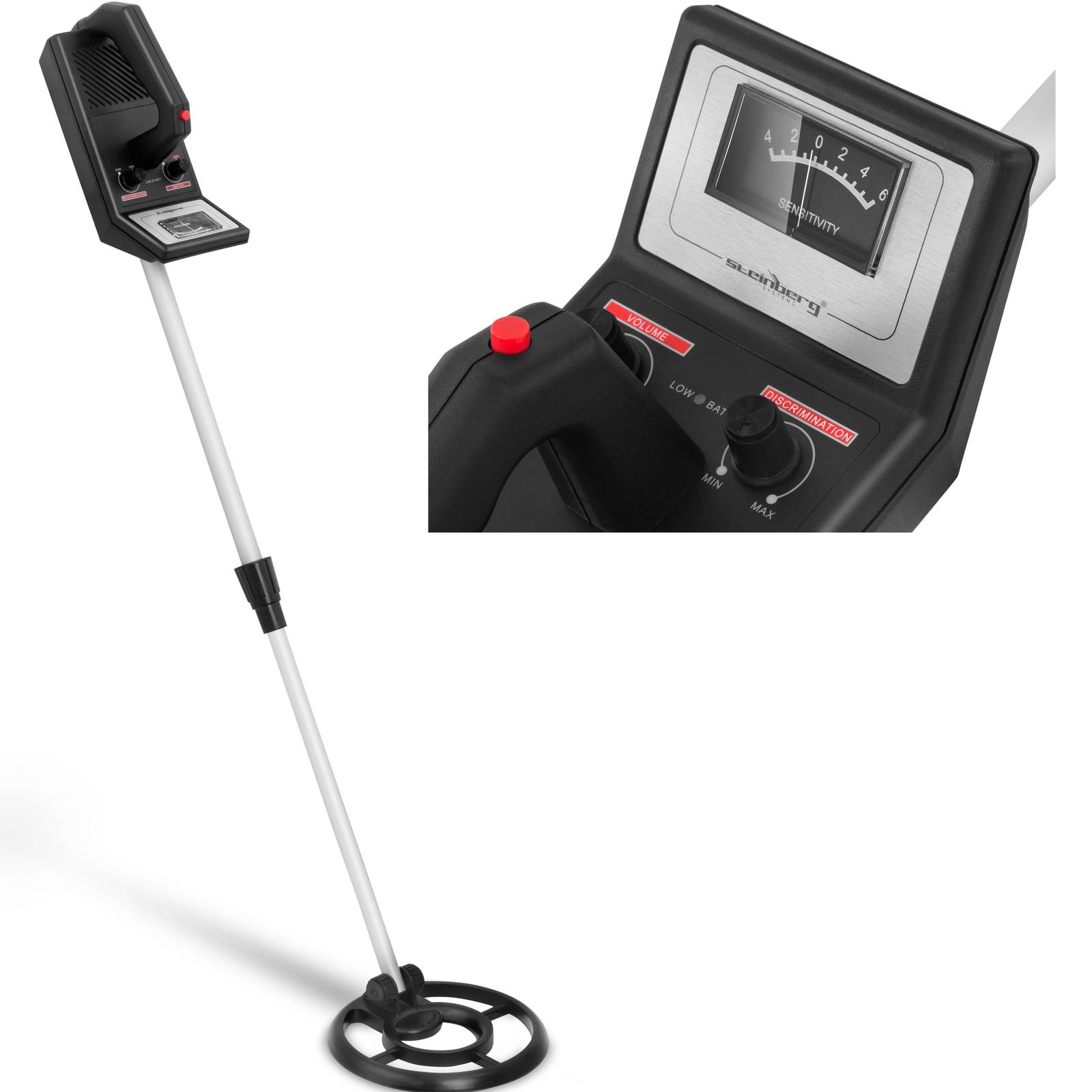 Détecteur de métaux - Steinberg Systems - Prof. max. des grands objets ...