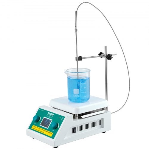 Placa calefactora con agitador magnético, 300°C, 500W, 2000rpm | Leroy ...