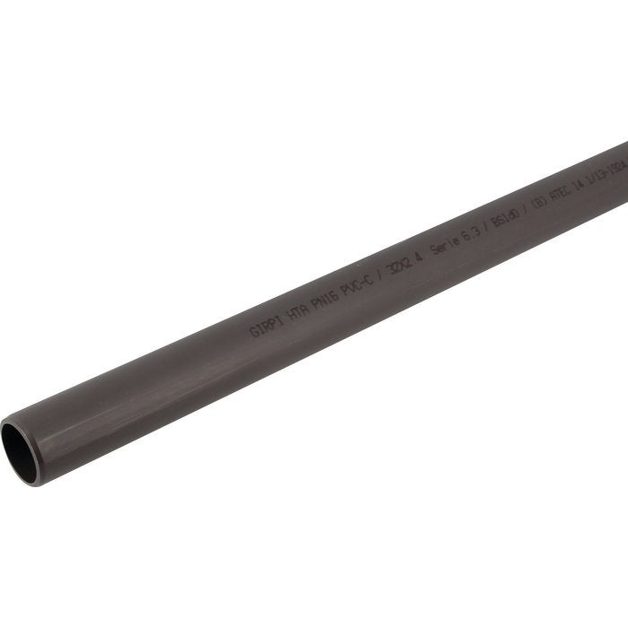 Tube HTA - GIRPI - PVC-C - PN16 - diamètre50mm - L3M | Leroy Merlin