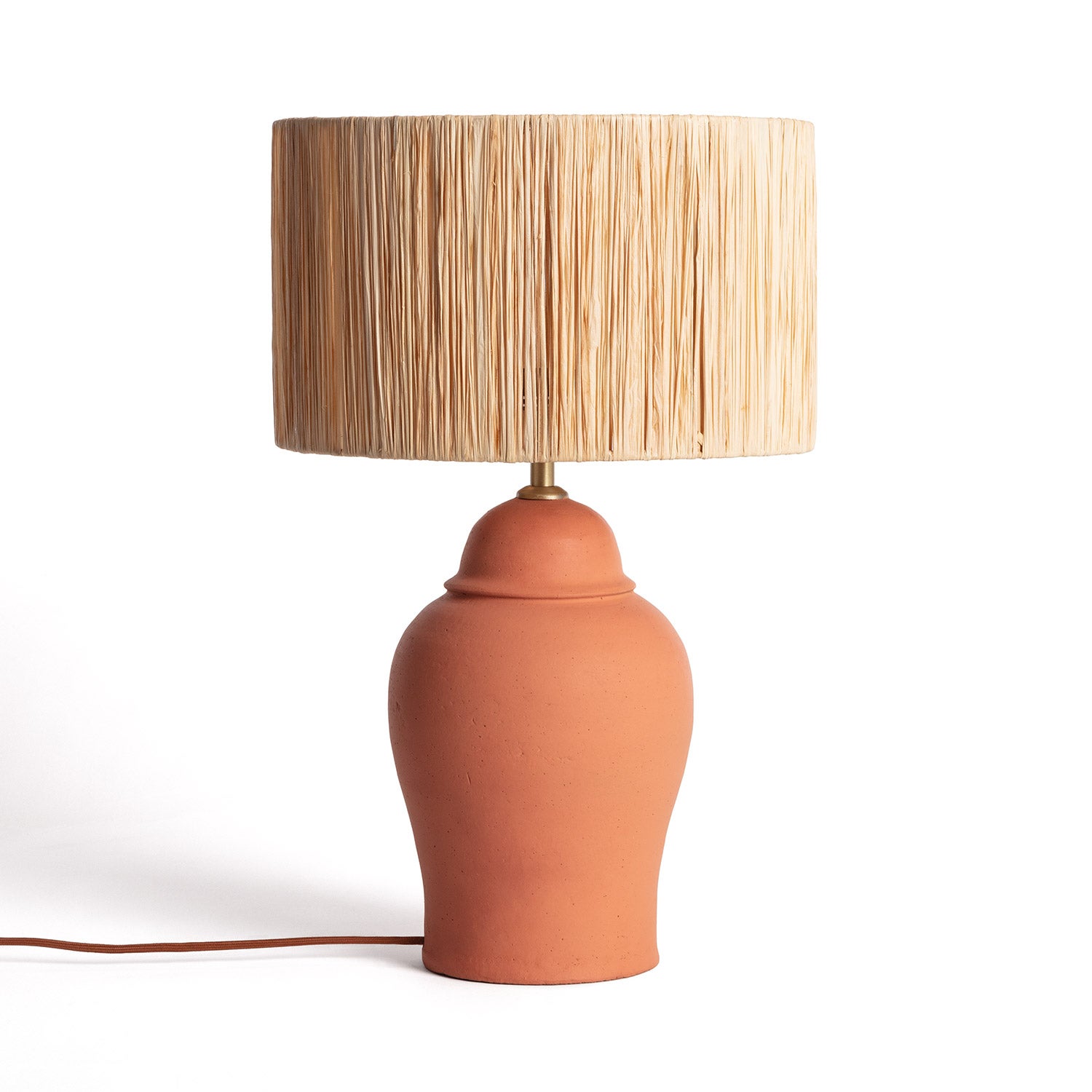 Lampe à Poser Terracota Ilana ILUZZIA Terre cuite | Leroy Merlin