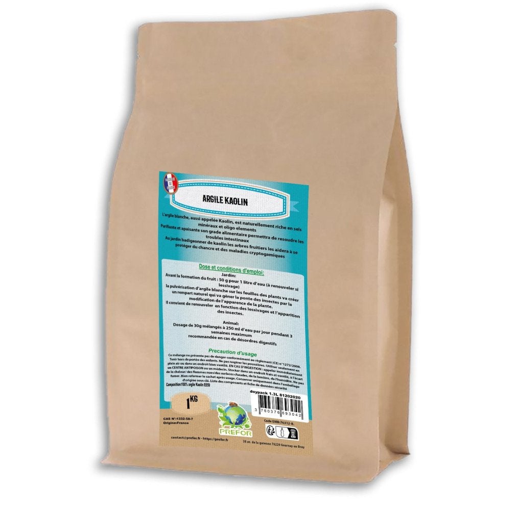 Argile KAOLIN Doypack 1.3L 1kg | Leroy Merlin