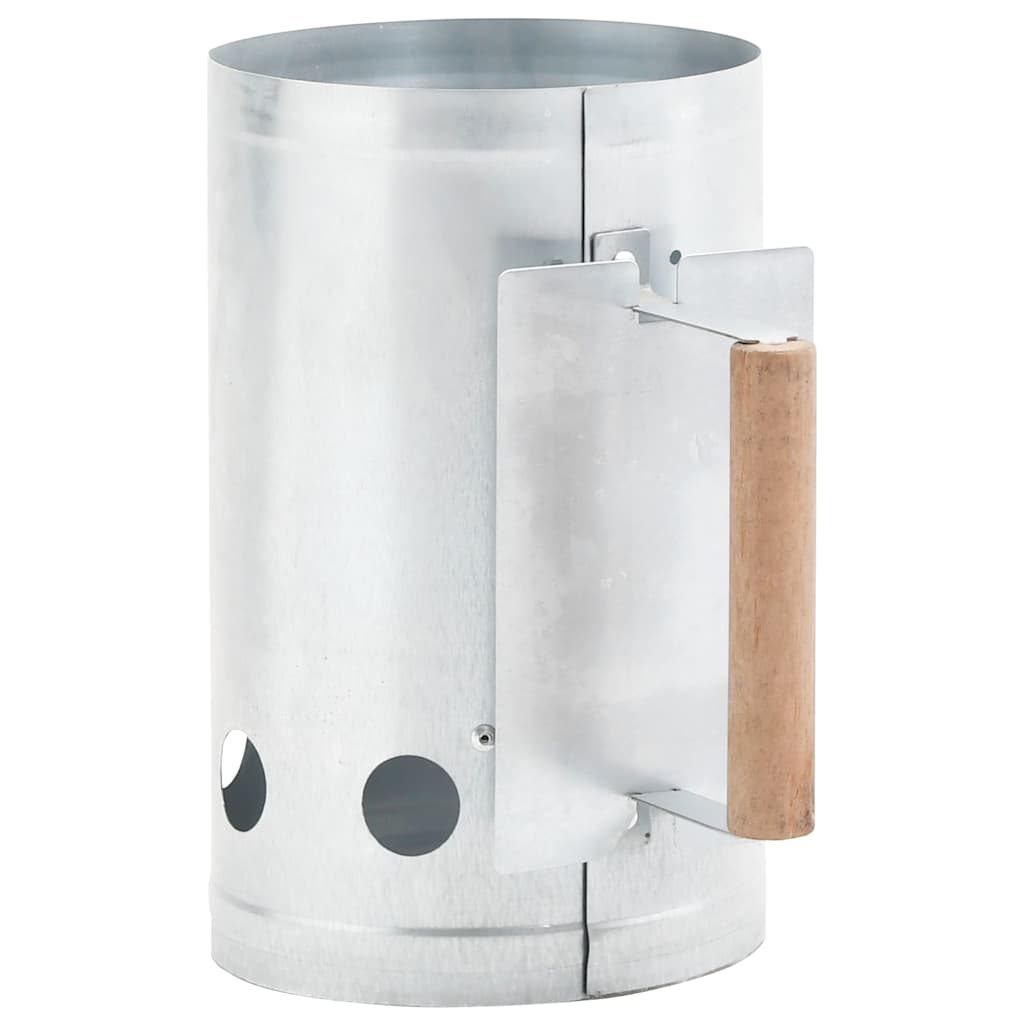 Encendedor de barbacoa de carbón de acero galvanizado | Leroy Merlin