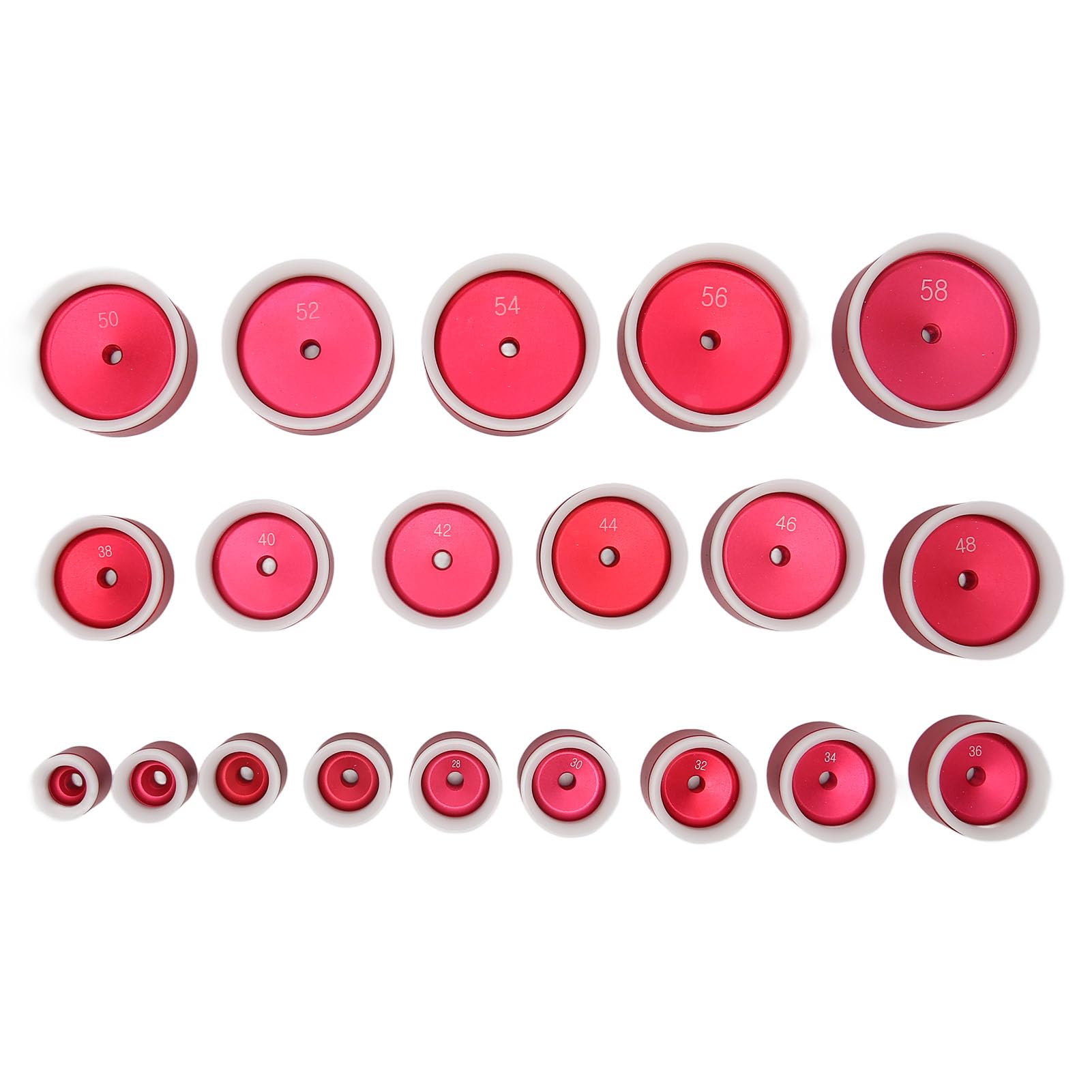 Kit de 20 piezas de prensa para caja de reloj, con insertos de bisel de aleación. | Leroy Merlin