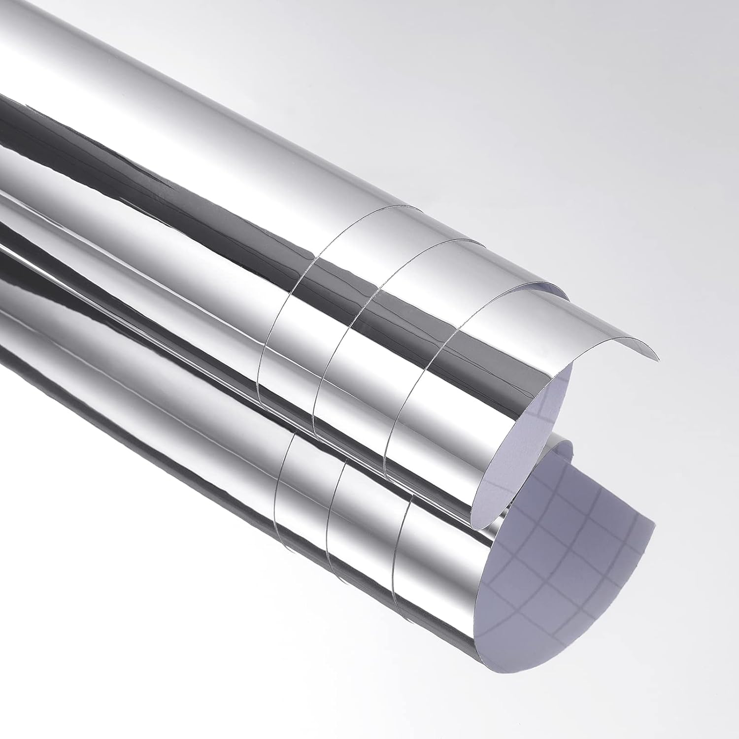 Autocollant miroir flexible, pelable et amovible, autocollant miroir ...